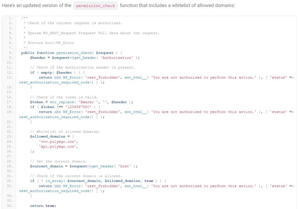 Sample code split panels