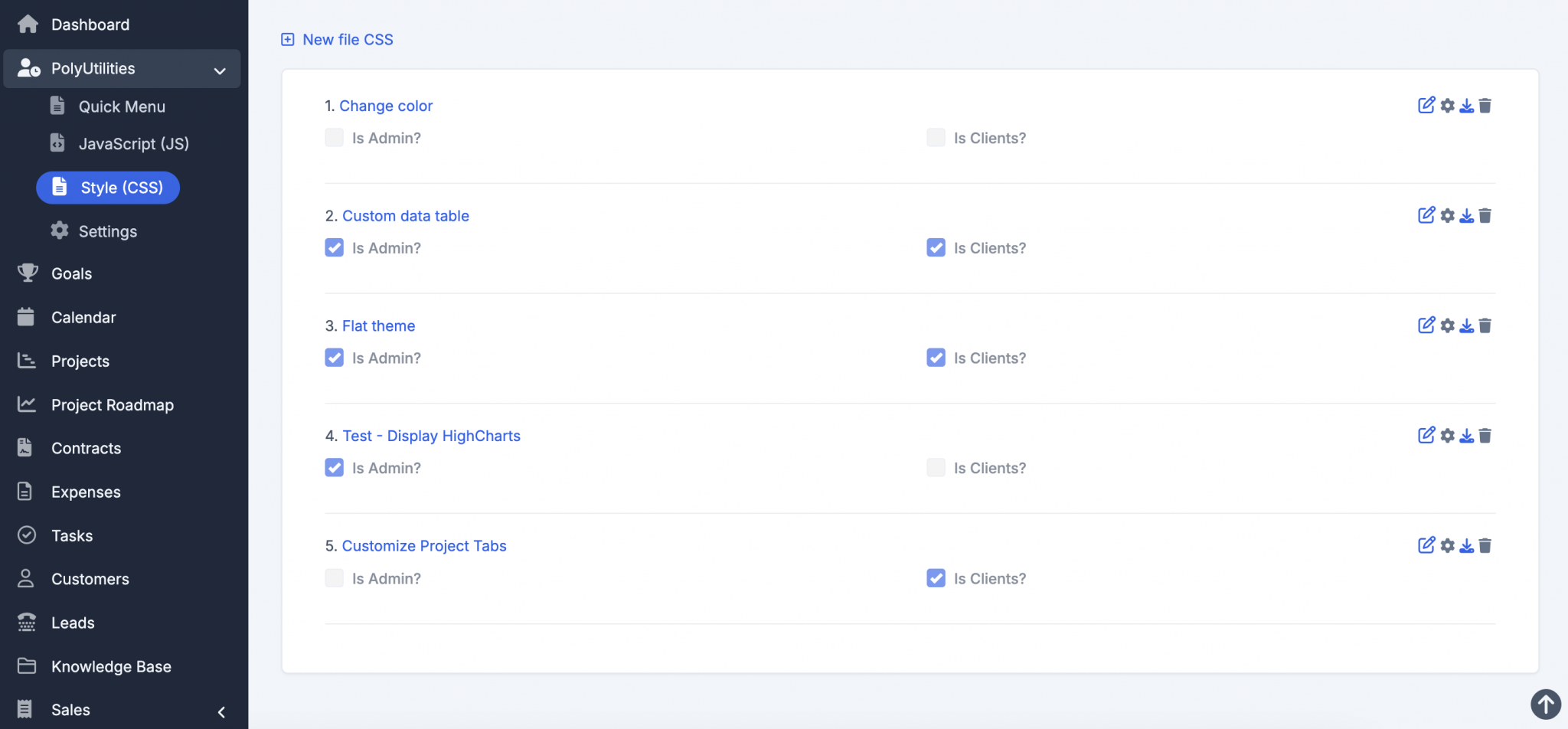 Guide to Install and Use PolyUtilities for Perfex CRM - WikiPoly
