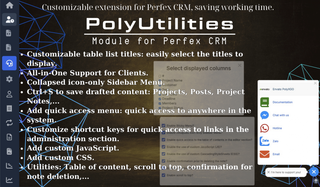 Guide to Install and Use PolyUtilities for Perfex CRM - WikiPoly